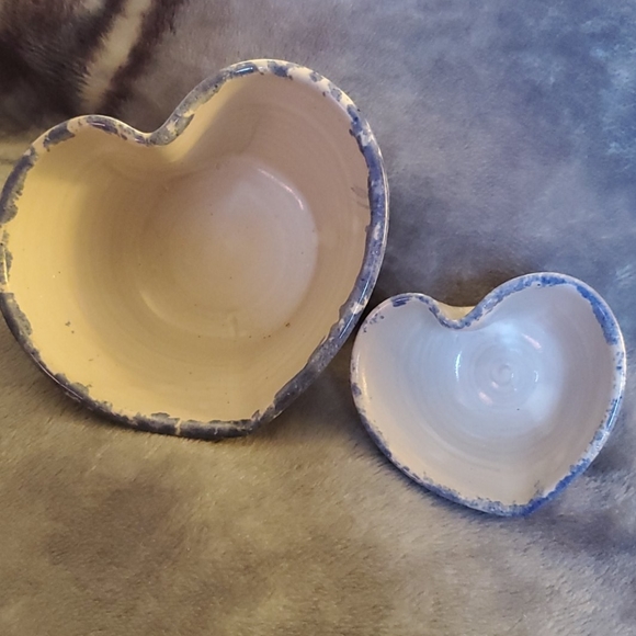 Accents | 315 2 Handmade Pottery Hearts | Poshmark